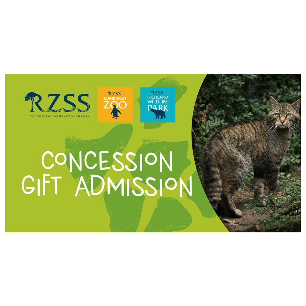 Concession - RZSS Admission Voucher – Royal Zoological Society of Scotland