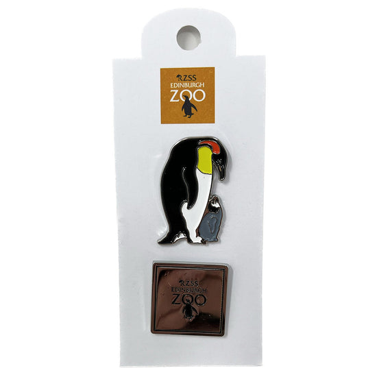 Edinburgh Zoo Shaped Duo Pin Badges – Royal Zoological Society of Scotland